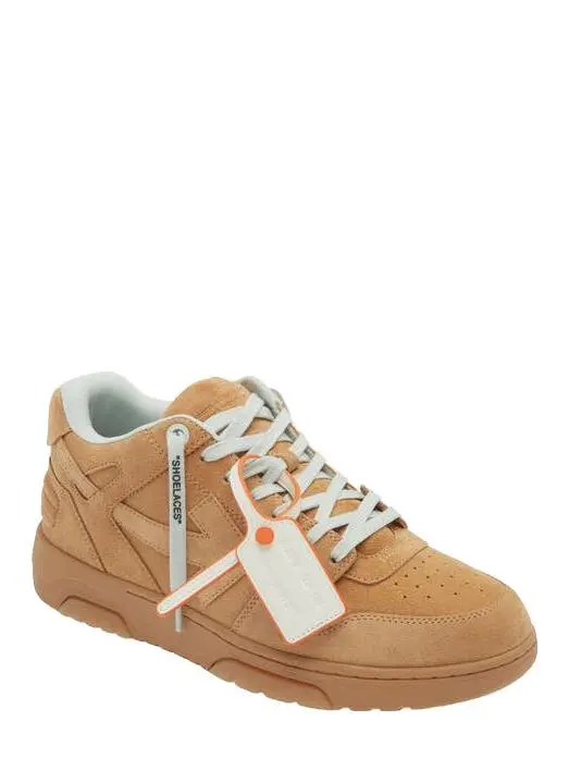 Off-White Out Of Office Suede Sneakers - Camel - Camel