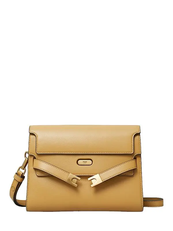 Tory Burch Lee Radziwell Shoulder Bag - Macadamia/gold