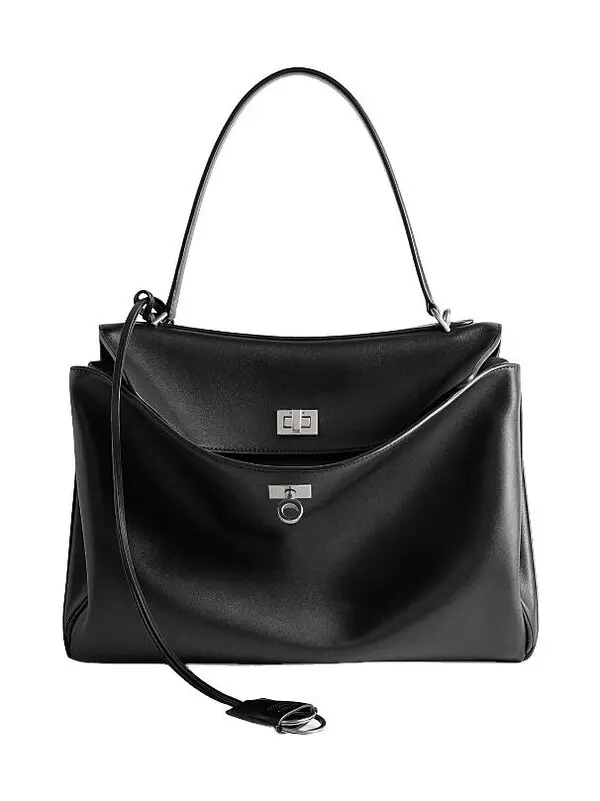 Balenciaga Rodeo Handbag - Black/silver