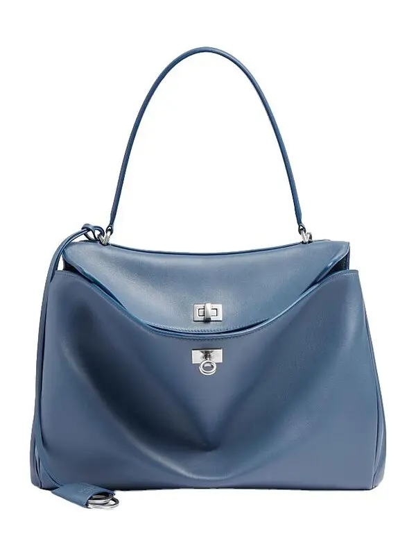 Balenciaga Rodeo Handbag - Faded Dark Blue