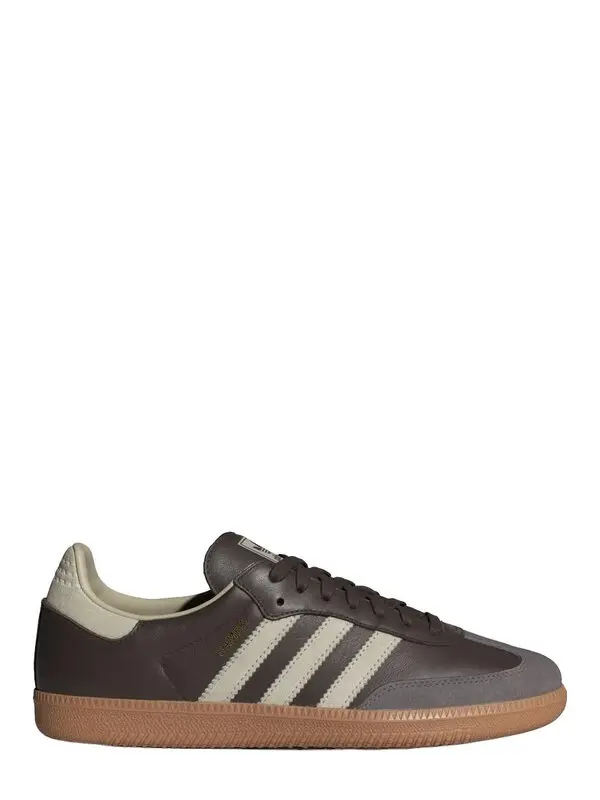 Adidas Samba Og Sneakers - Brown / Putty Grey / Gold Metallic