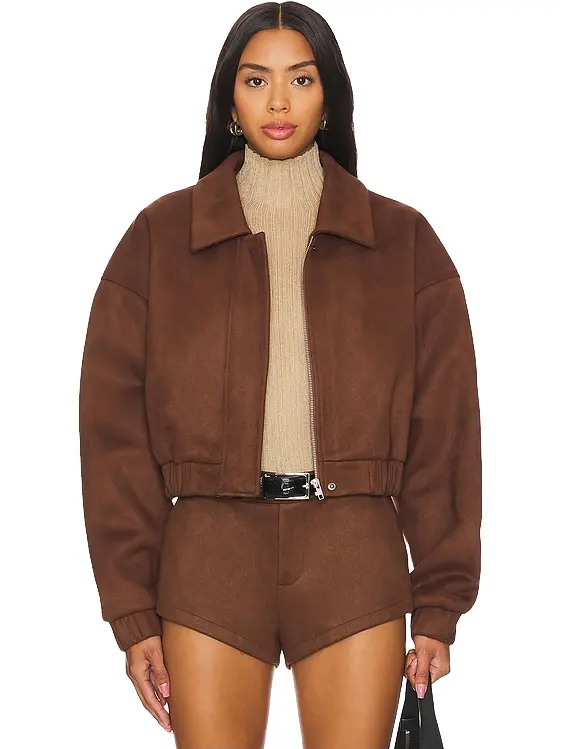NAKEDVICE The Selene Jacket - Chocolate