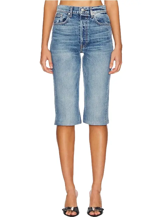 EB DENIM Chiara High-rise Capri Jeans - Luca