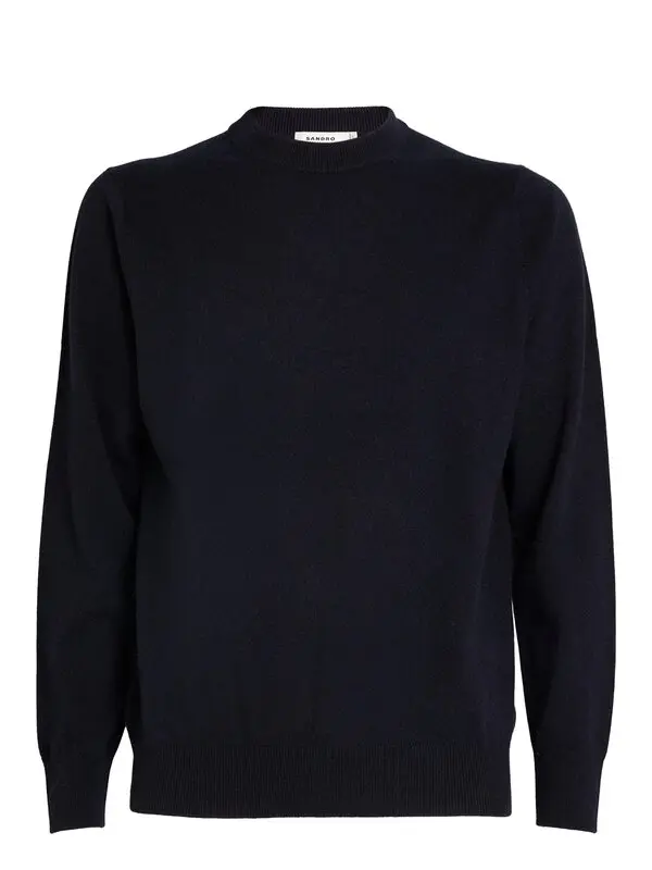 Sandro Cashmere Sweater - Blue