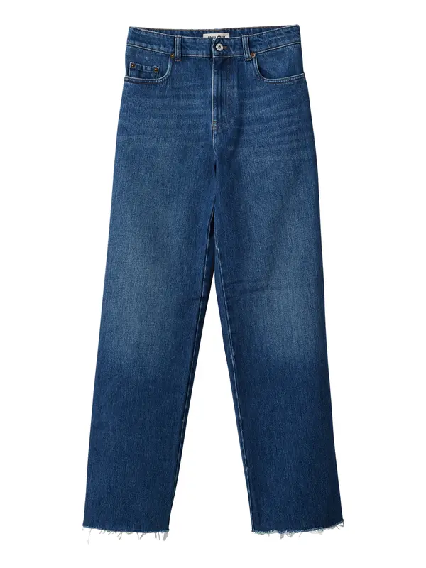 Miu Miu Straight-fit Jeans - Blue
