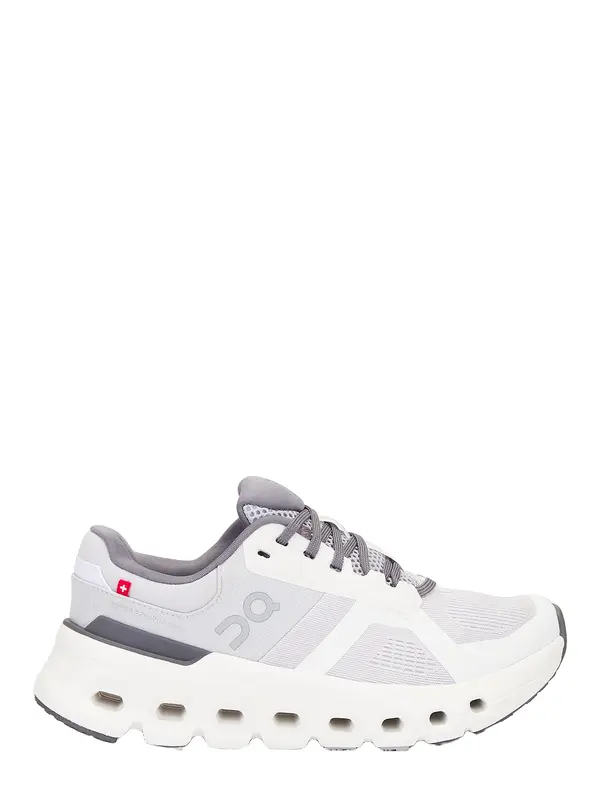 On Cloudrunner 2 Sneaker - Frost & White