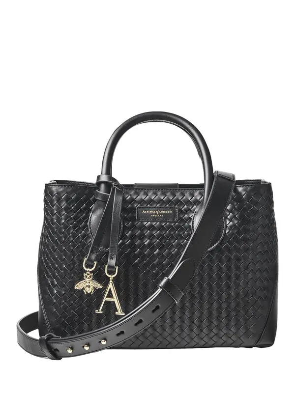 ASPINAL OF LONDON London Medium Tote Bag - Black