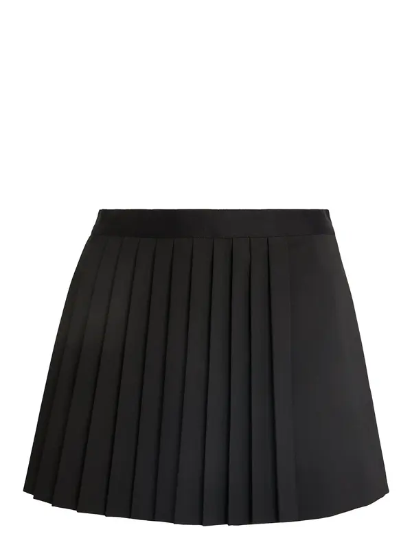 Maje Pleated Skort - Black