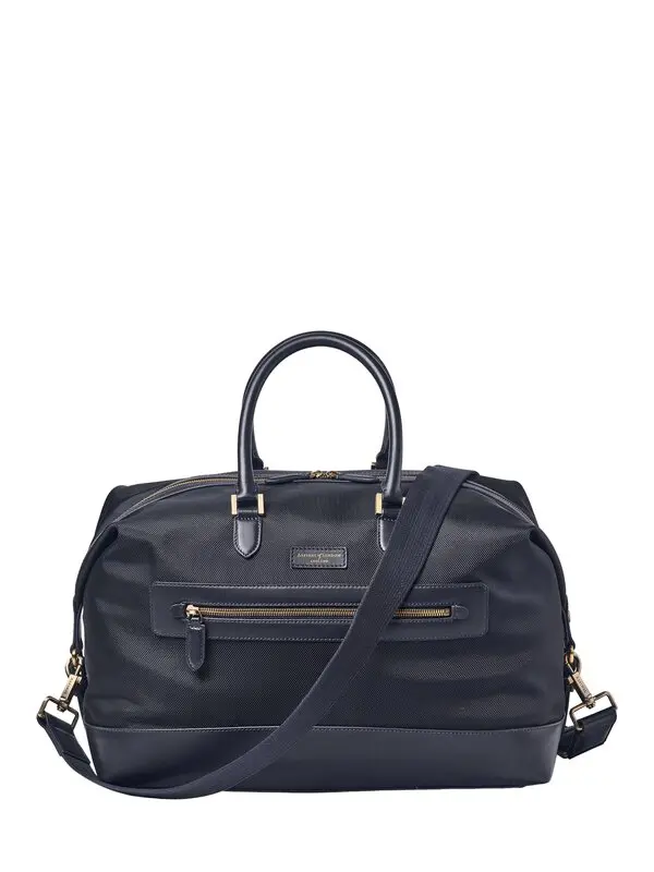 ASPINAL OF LONDON Nylon Gym Bag - Blue