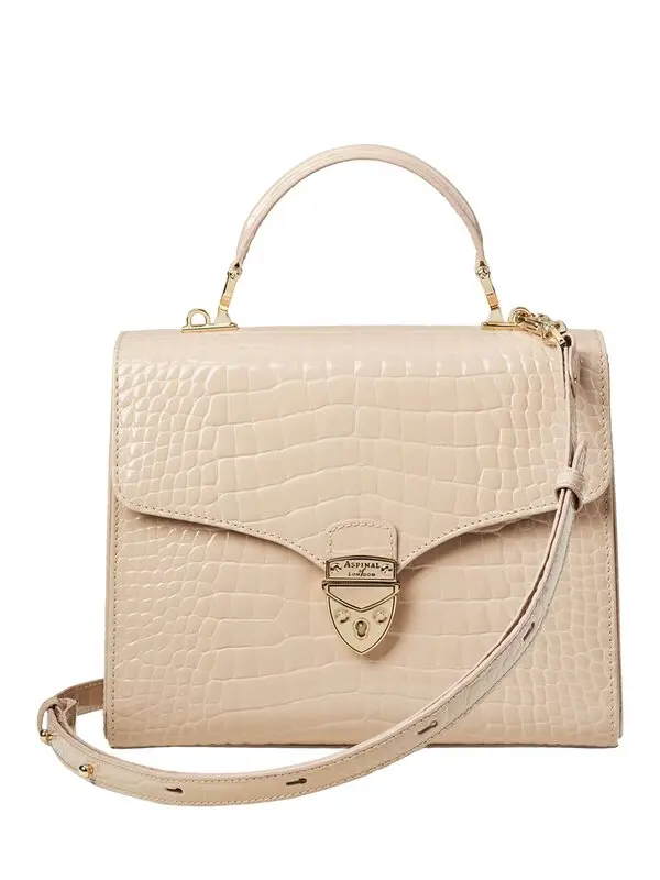 ASPINAL OF LONDON Mayfair Top-handle Bag - Neutral