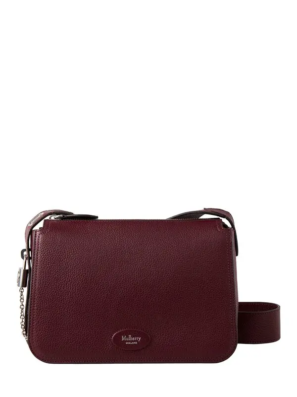 Mulberry Leather Billie Crossbody Bag - Black