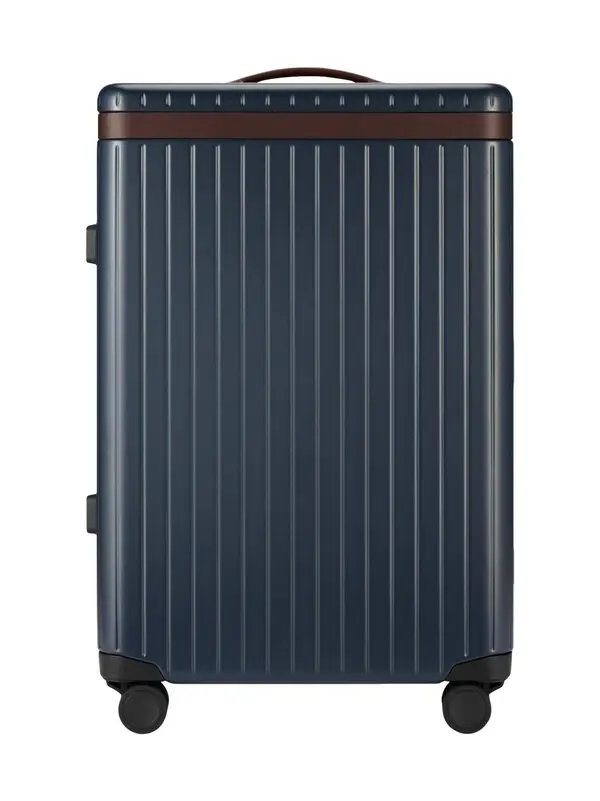 CARL FRIEDRIK X Hackett Check-in Suitcase - Navy