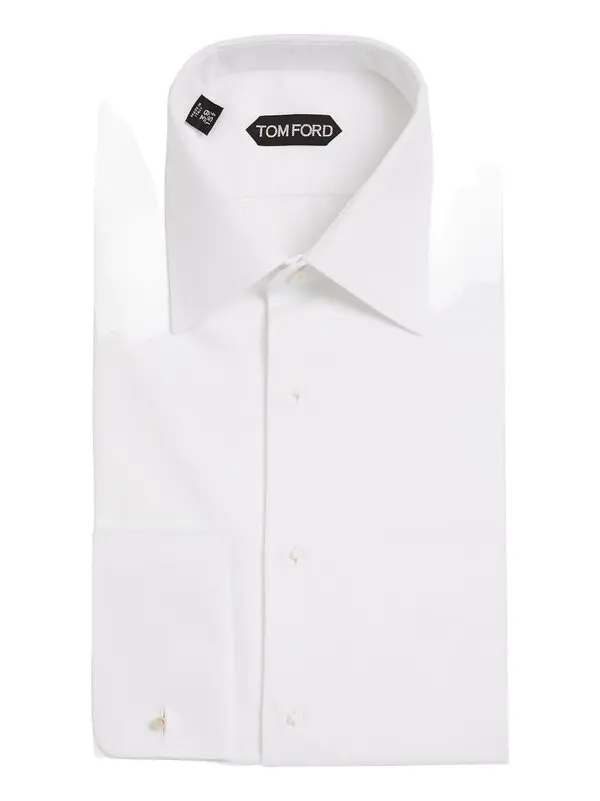 TOM FORD Cotton Cocktail Shirt - White