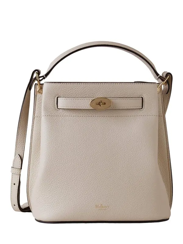 Mulberry Leather Islington Bucket Bag - White