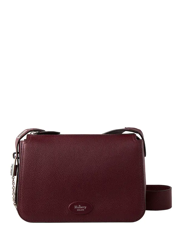Mulberry Leather Cross-body Bag - Black