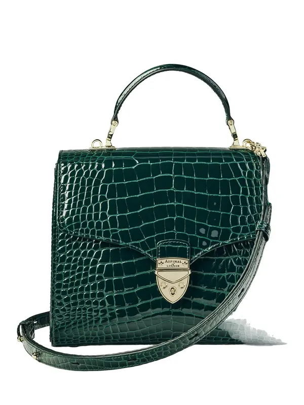 ASPINAL OF LONDON Mayfair Top-handle Bag - Green