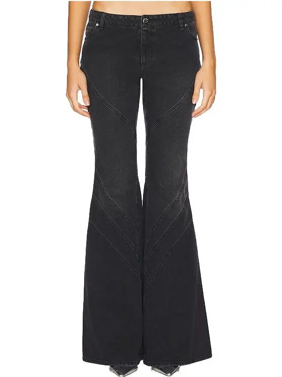 SANTA BRANDS Flared Jeans - Black