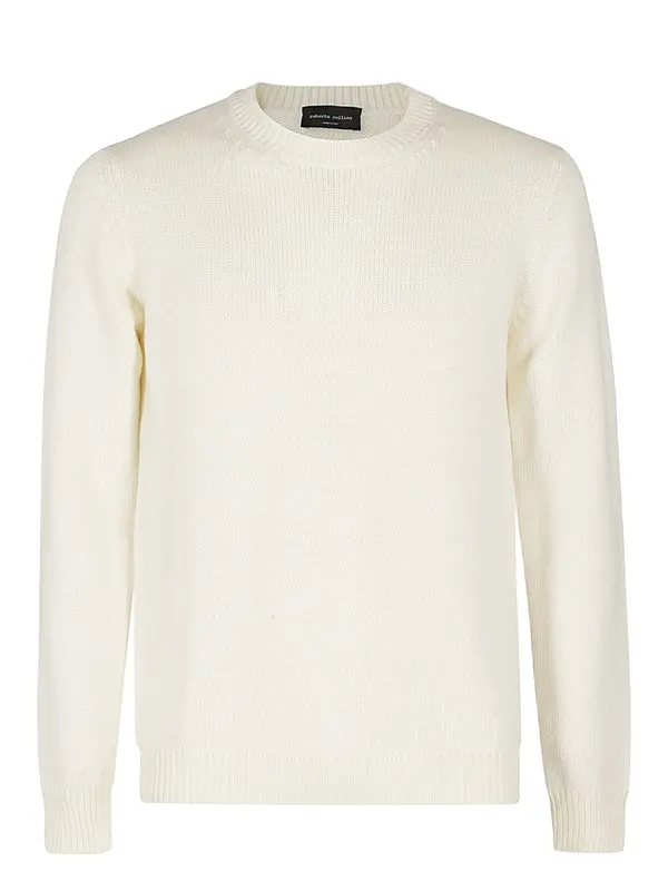 ROBERTO COLLINA Fine-knit Jumper - Neutrals
