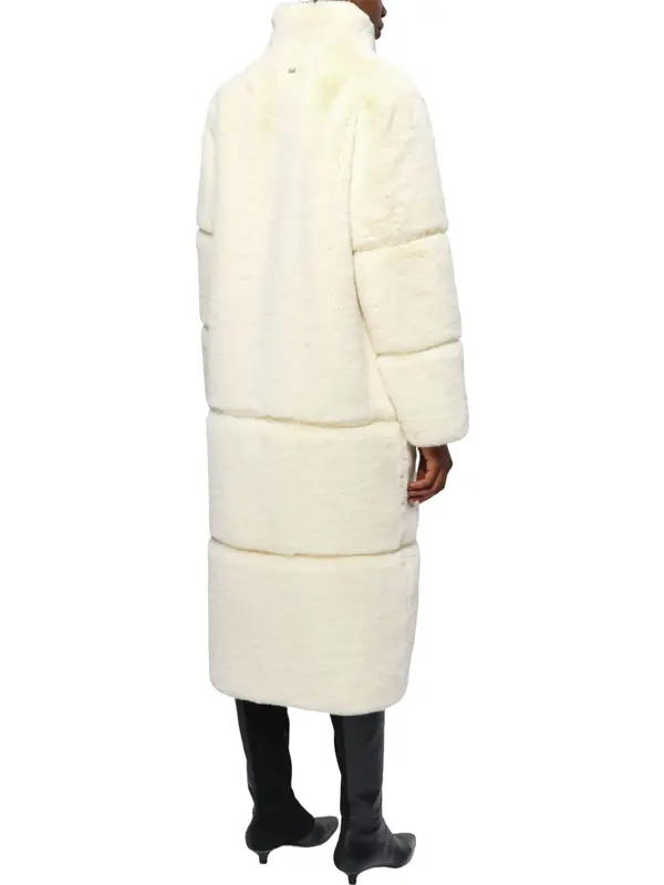 Apparis Sylke Faux Fur Coat - White