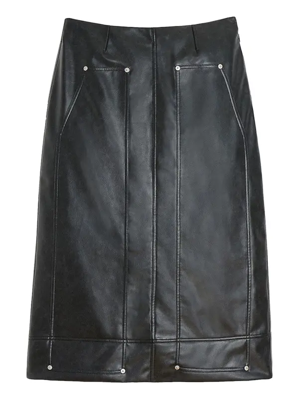 Apparis Dakota Midi Skirt - Black