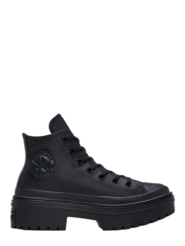 CONVERSE Lugged Heel Platform High-top Sneakers - Black