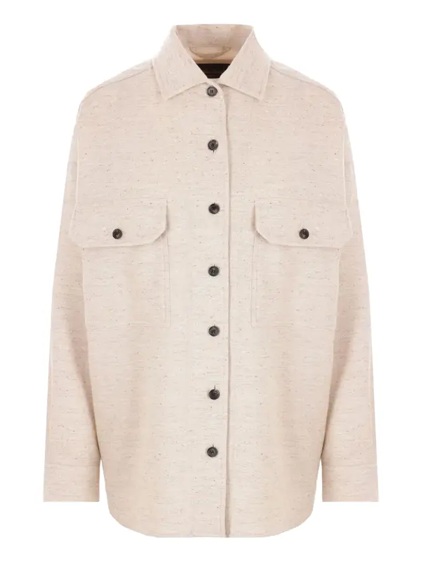 Loro Piana Jenna Overshirt - Neutrals