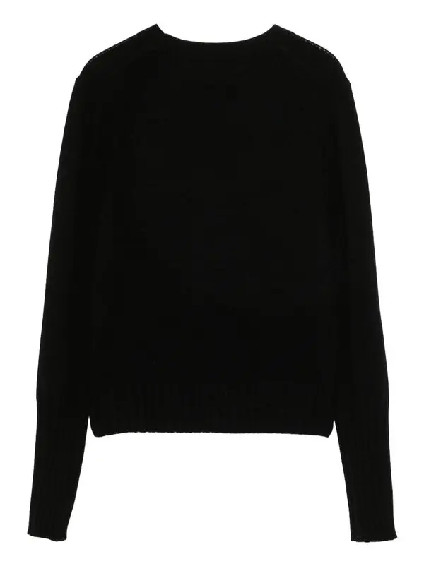 Guest In Residence Shrunken Sweater - Black