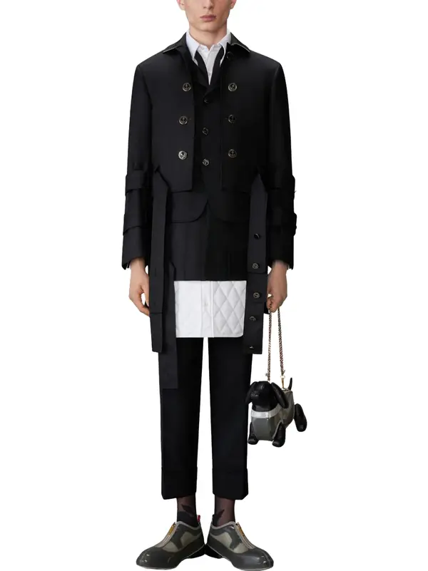 Thom Browne Layered Jacket - Black