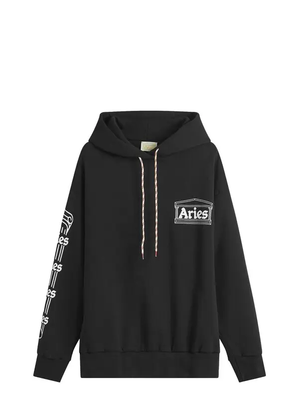 Aries Column Hoodie - Black