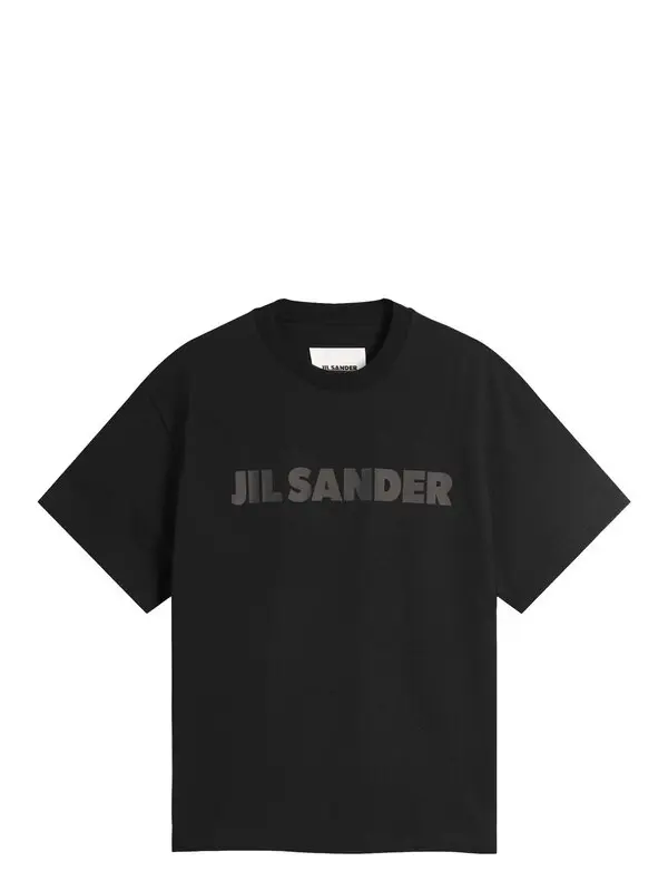 JIL SANDER Short Sleeve T-shirt - Black