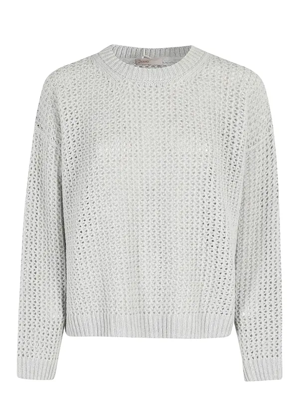 Herno Open-knit Jumper - Grey