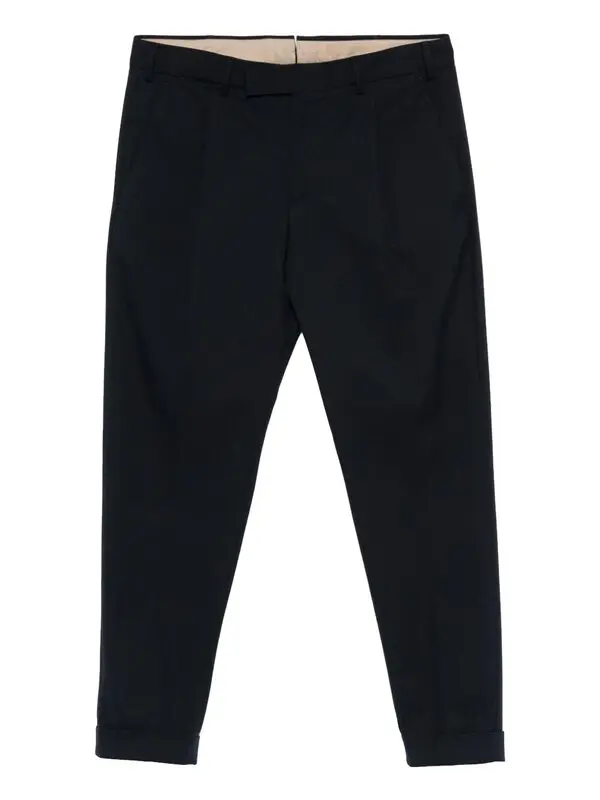 PT TORINO Tapered Ankle-length Trousers - Blue
