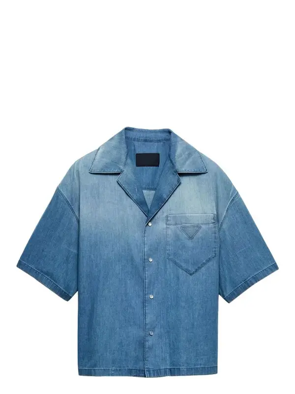Prada Denim Shirt - Blue