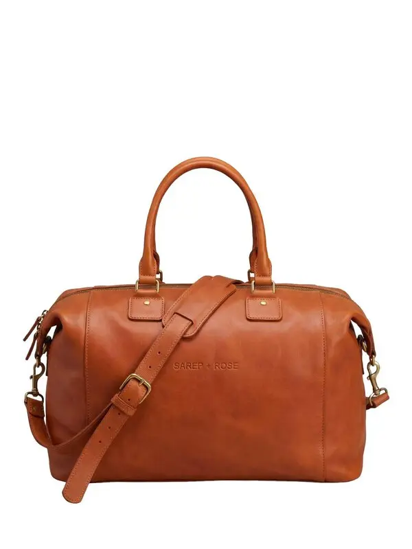 SAREP + ROSE Oakley Travel Weekend Bag - Cinnamon
