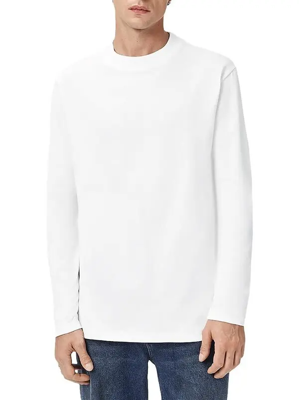 ALLSAINTS Nero Cotton Relaxed Fit Tee - Chalk White