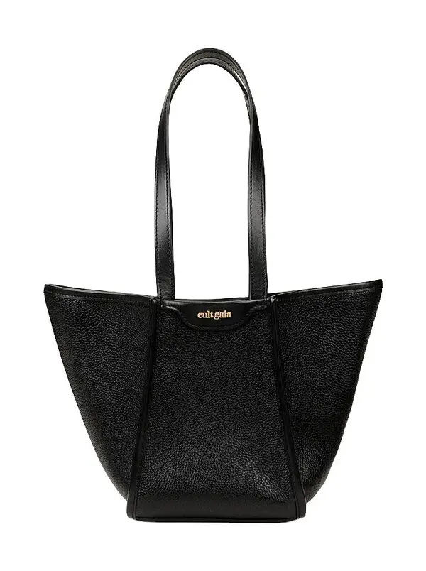Cult Gaia Small Sadie Leather Tote - Black