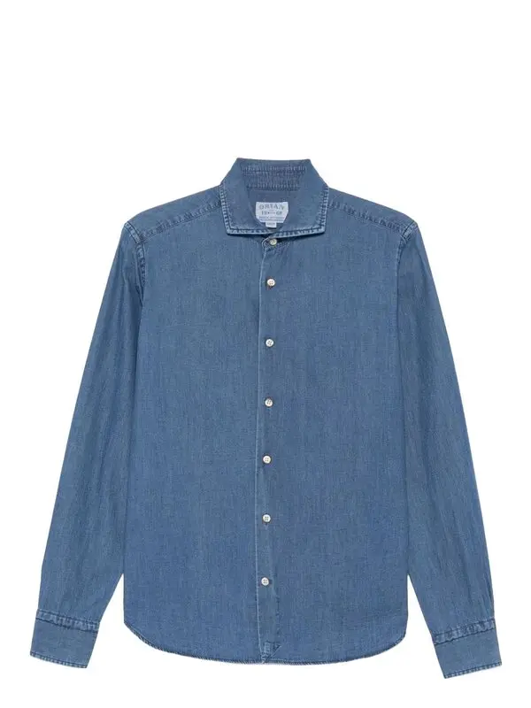 ORIAN Denim Shirt - Blue