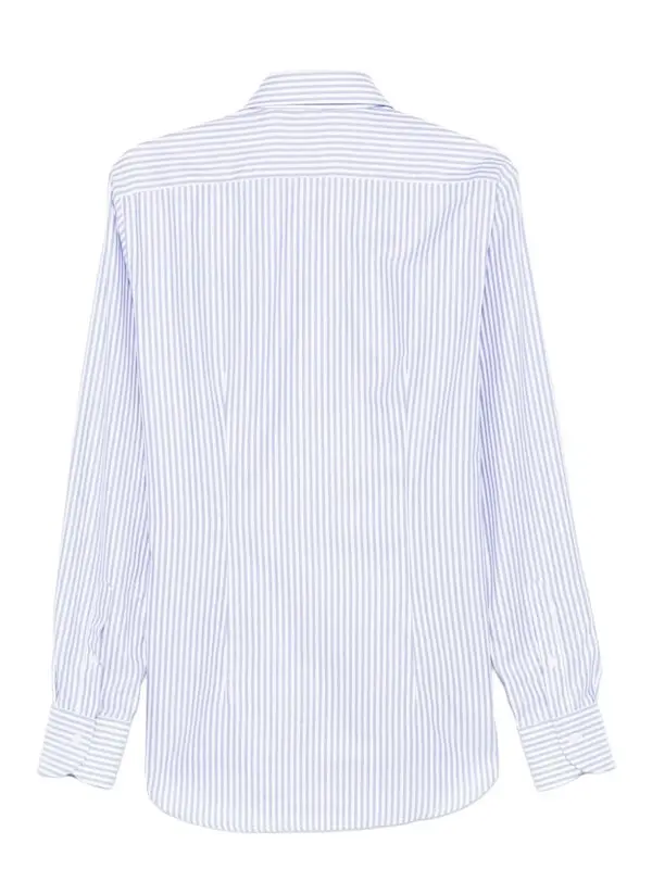 ORIAN Striped Shirt - Blue