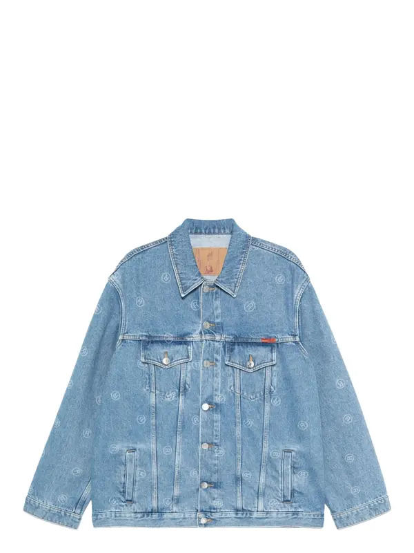 Martine Rose Denim Jacket - Blue