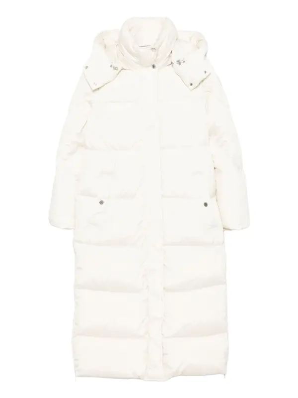 Woolrich Aurora Long Raincoat - White