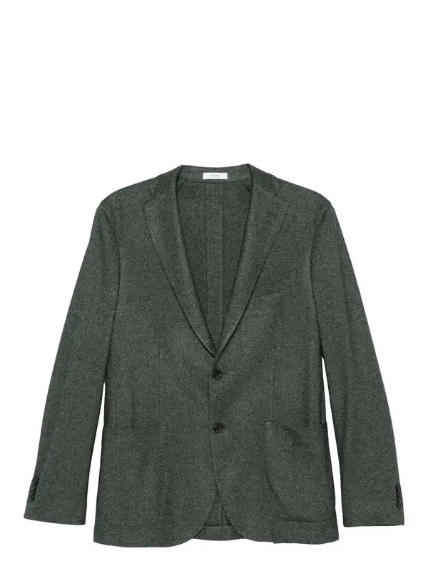 Boglioli Single-breasted Blazer - Green