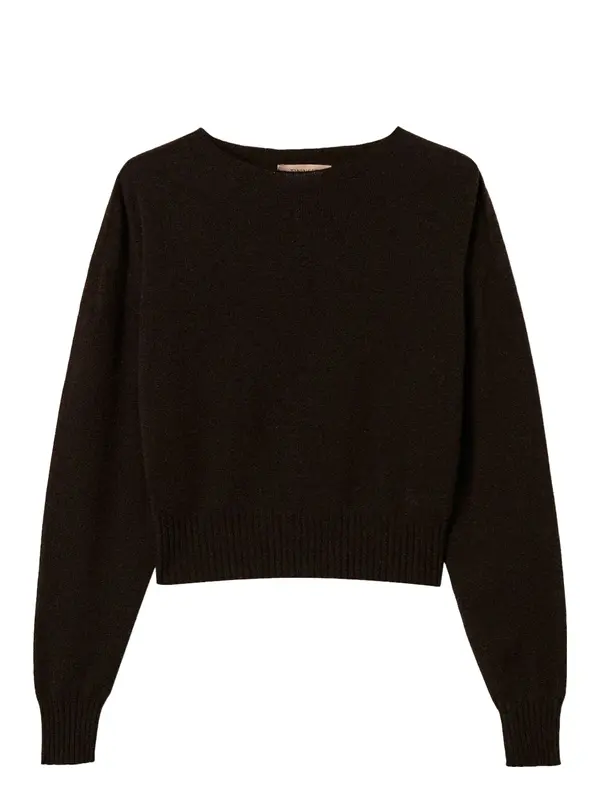 TWINSET Crew-neck Cashmere Sweater - Brown