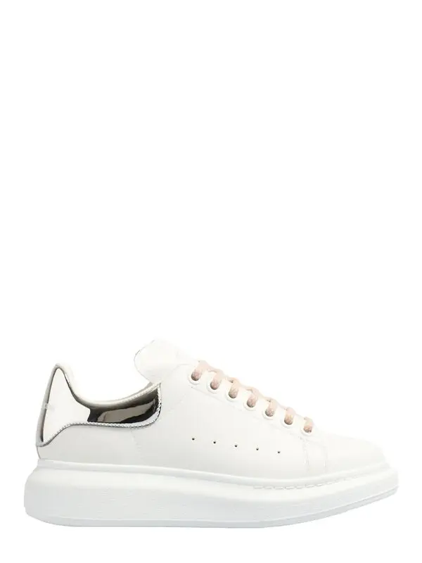 Alexander McQueen Oversized Sneakers - White/silver