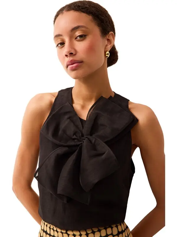 MARIE OLIVER Indira Top - Black