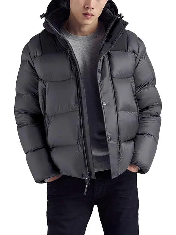 TRIPLE F.A.T. GOOSE Rockhopper Down Puffer Jacket - Charcoal
