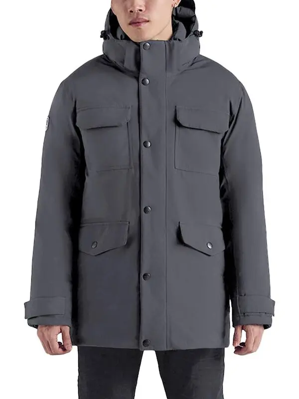 TRIPLE F.A.T. GOOSE Hodgson Down Parka - Charcoal