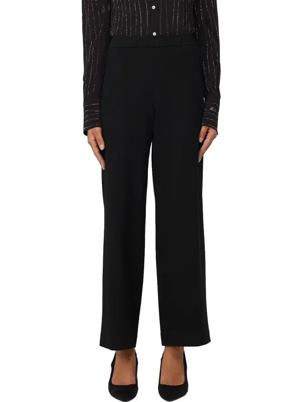 Fabiana Filippi Tailored Wide Leg Pants - Black