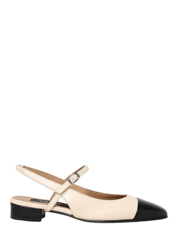 CAREL Slingback Pumps - Beige