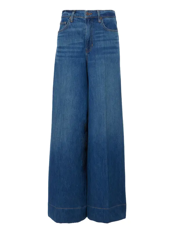 Veronica Beard Haizley Wide-leg Jeans - Blue
