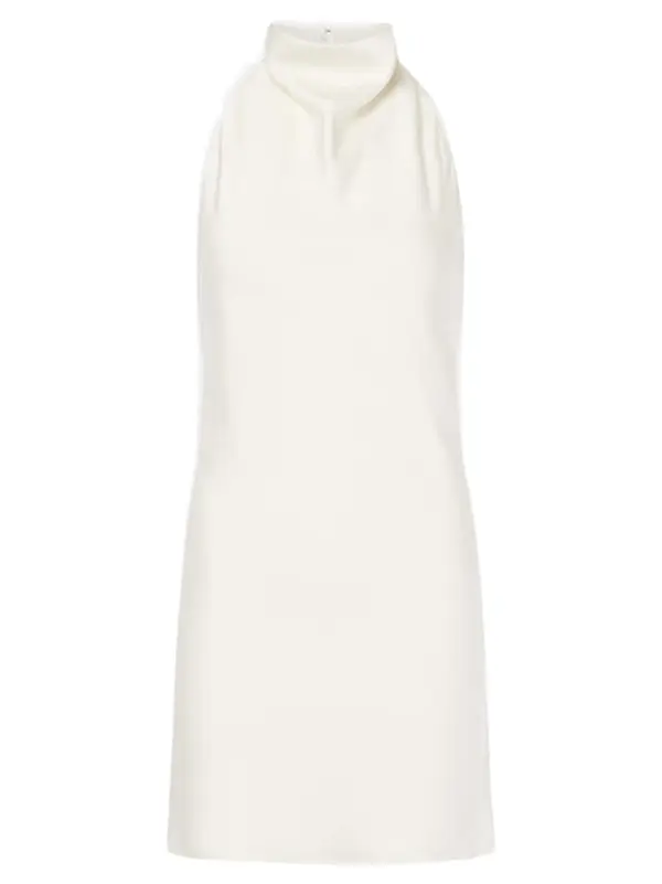 Remain Birger Christensen Halterneck Mini Dress - White